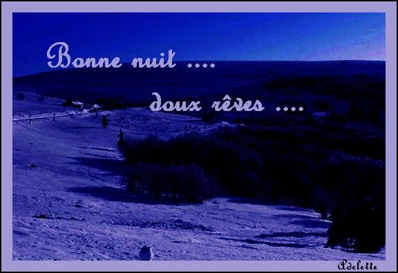 Bonne nuit, doux rêves